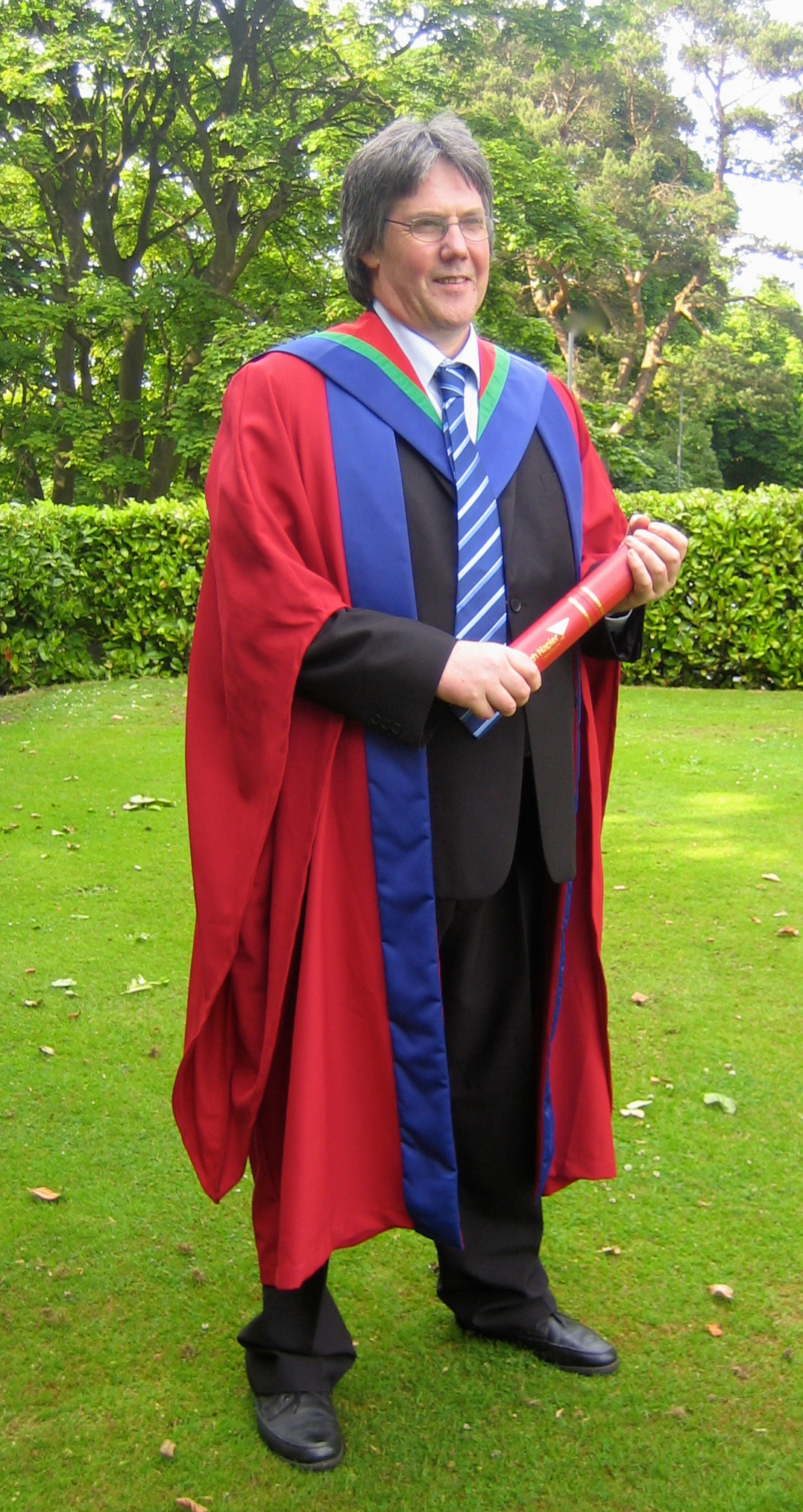 Congratulations Dr Robert Irvine | Hazel Hall