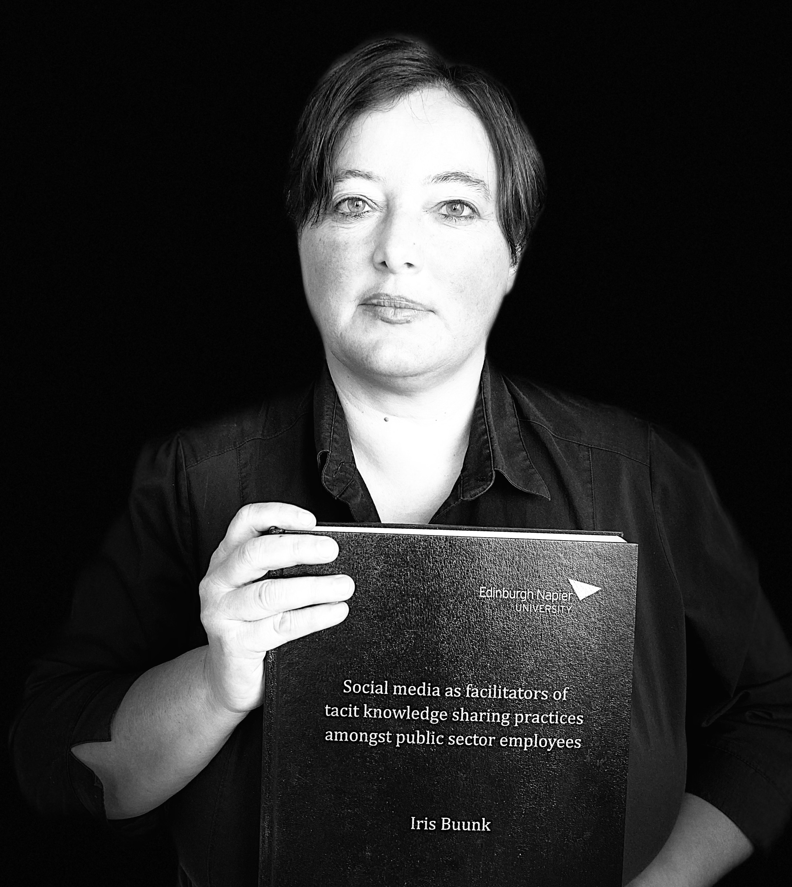 Congratulations Dr Iris Buunk! | Hazel Hall